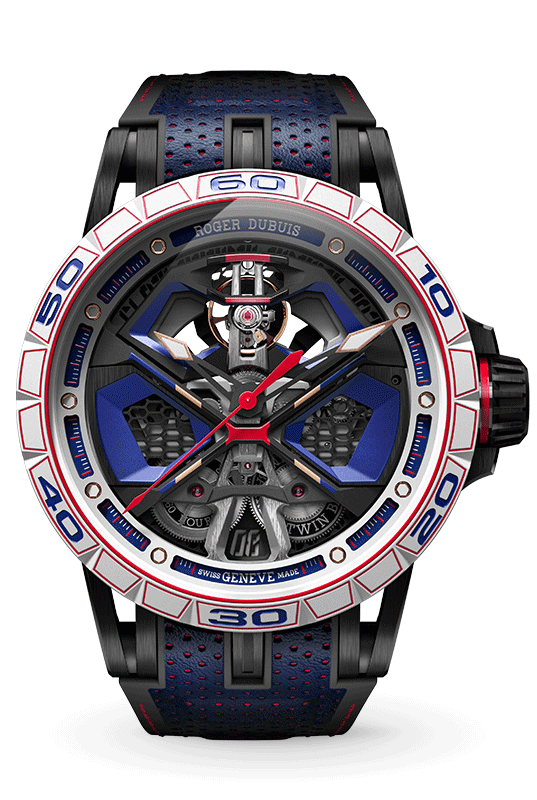 Discover the EXCALIBUR SPIDER Huracán Watch by ROGER DUBUIS